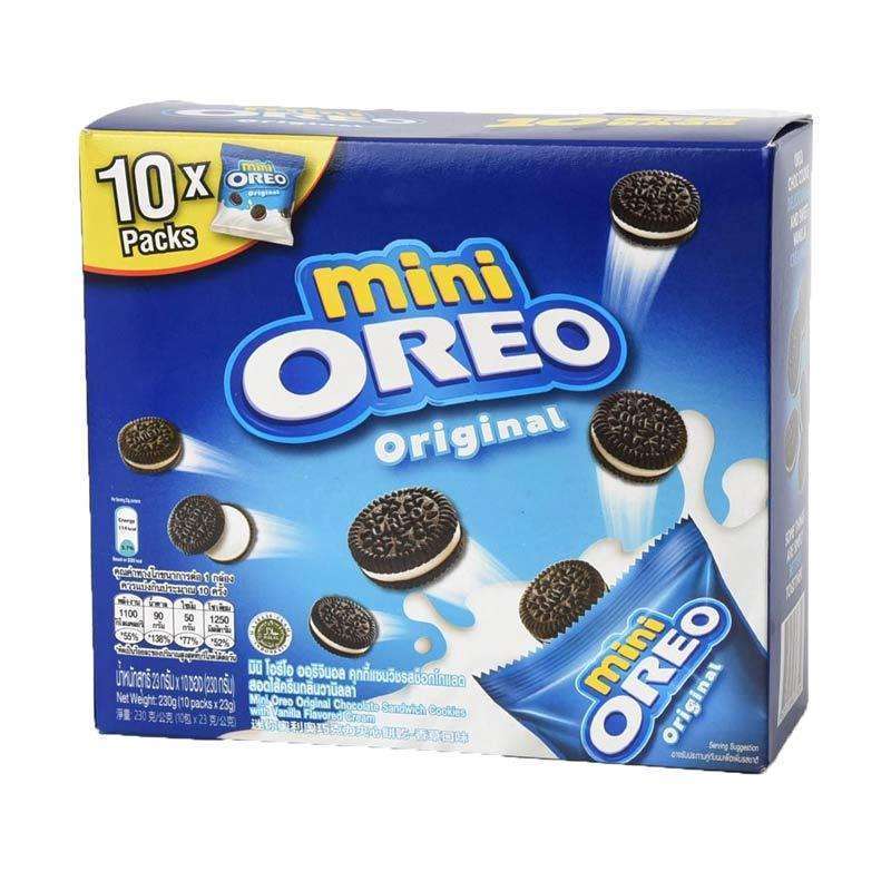 Jual OREO Mini Original Box [10packs/20.4g] di Seller Toko Nida - Toko ...