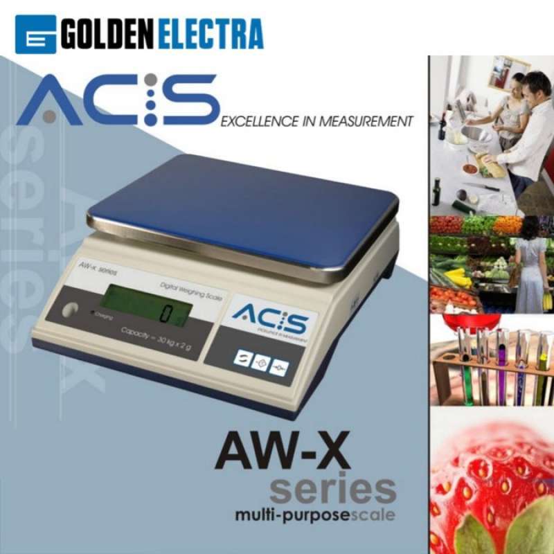 Jual Timbangan Digital 3kg ACIS / AW-3X Multi Purpose Scale - Biru di ...