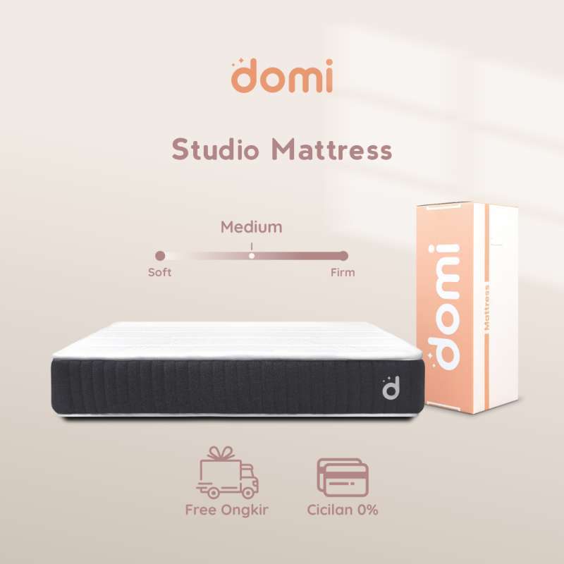 Promo Domi Studio Mattress / Kasur Pocket Spring Bed / Motion Isolation ...