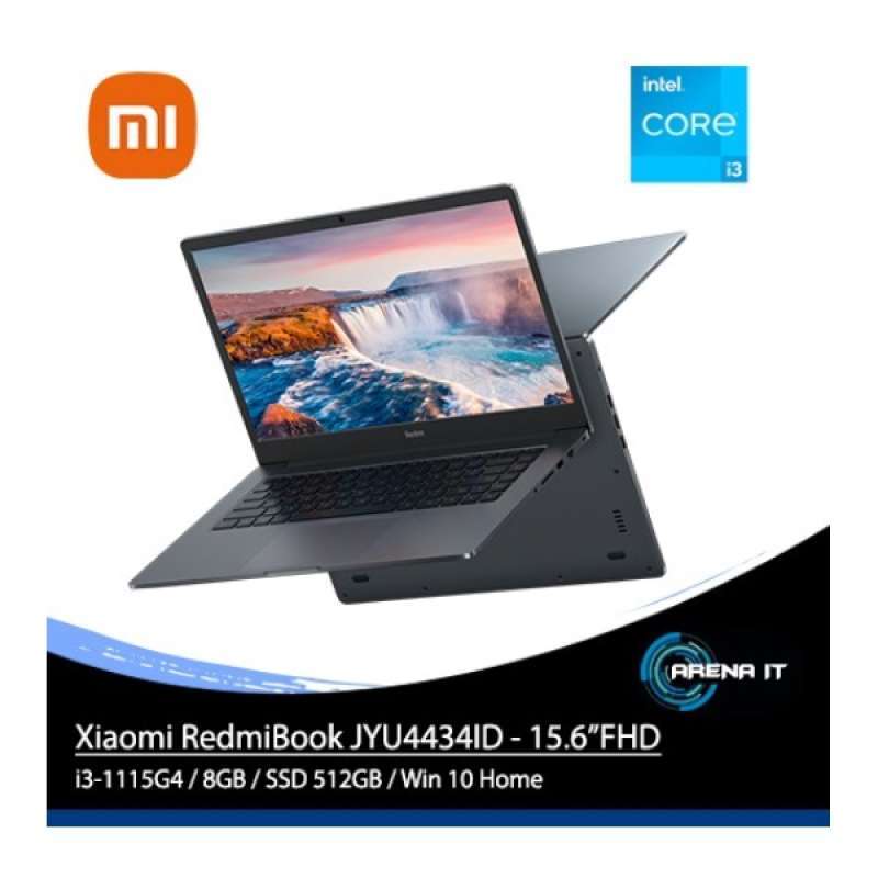 Jual Laptop Xiaomi RedmiBook 15 JYU4434ID (15.6FHD,Intel Core I3-1115G4 ...