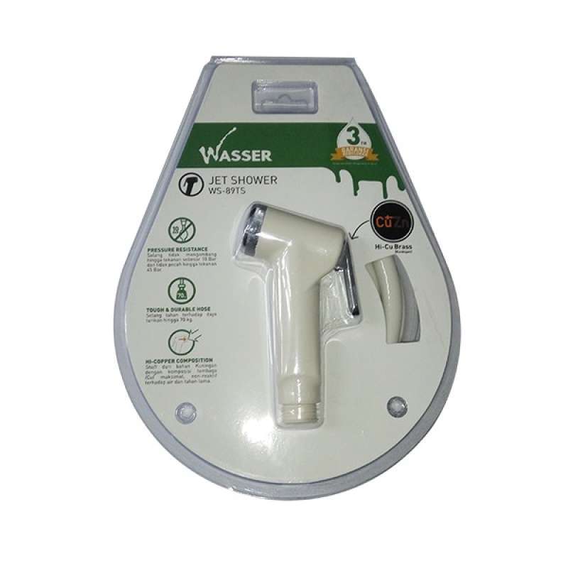 Promo toilet shower jet washer wasser ws-88ts - ivory TERBAIK Diskon 23 ...
