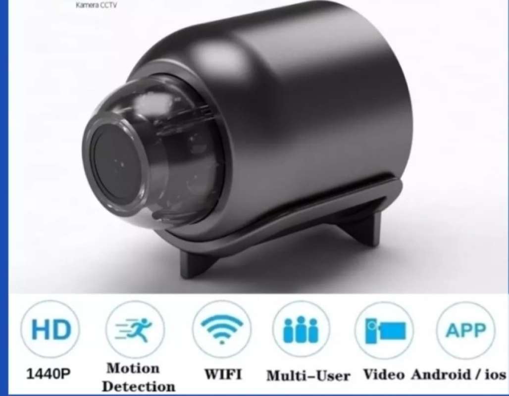 Promo SPY FULL HD1440P CCTV HomeEye Smart Wifi Camera/SPY CAMERA MINI ...