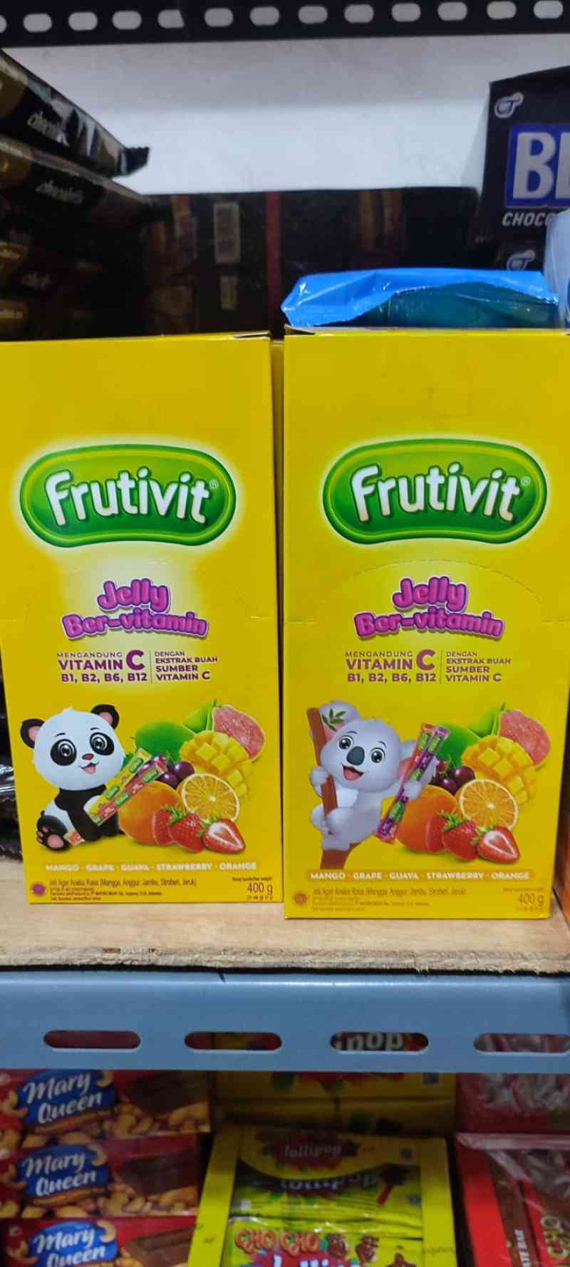 Jual Jelly Ber Vitamin Frutivit By Mayora ( 1 Box Isi 20 Pcs ) Jelly ...