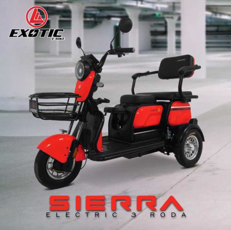 Jual Sepeda Listrik Roda Tiga Pacific Sierra Di Seller Mr. Ponsel ...