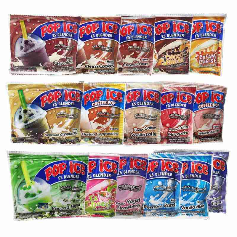Promo POP ICE RASA LENGKAP ALL VARIAN SEMUA RASA LENGKAP 1 RENCENG ISI ...