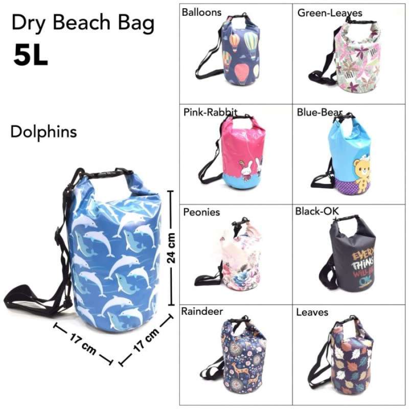 Promo TAS ANTI AIR OUTDOOR WATERPROOF DRY BAG MEDIUM 5L Diskon 5% di Seller Laku Keras Store ...