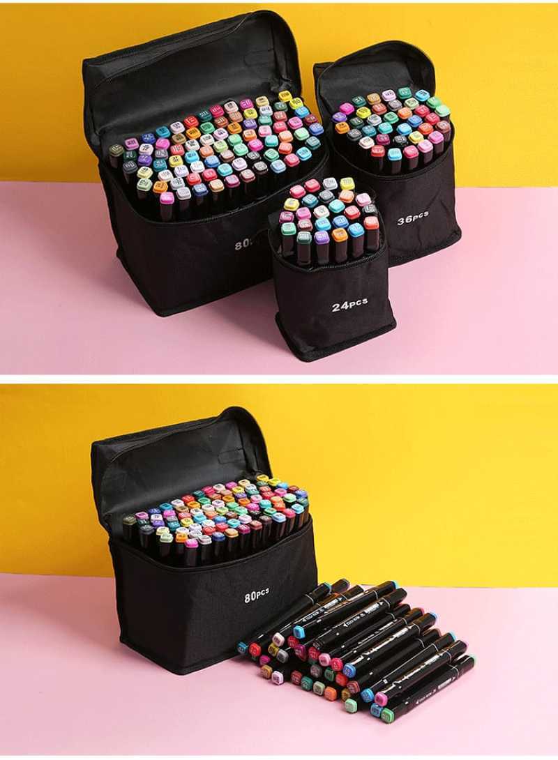 Promo Fg Touchfive 168pcs Warna Sketsa Spidol Umum General Marker Set ...