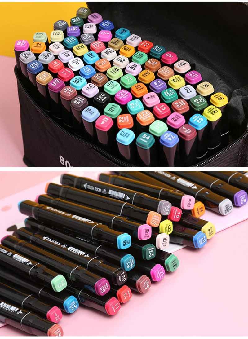 Promo Fg Touchfive 168pcs Warna Sketsa Spidol Umum General Marker Set ...