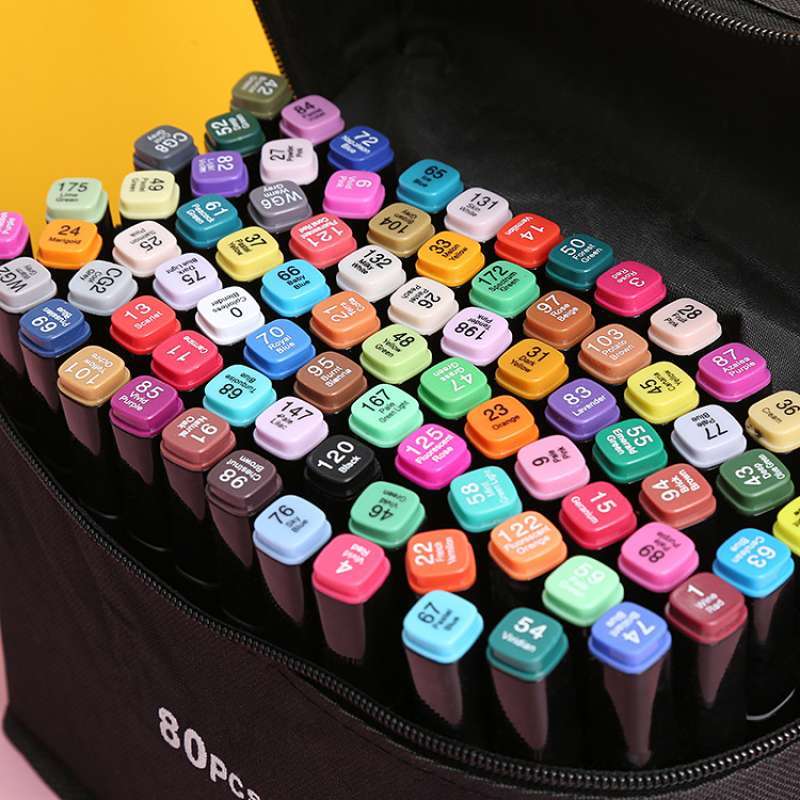 Promo Fg Touchfive 168pcs Warna Sketsa Spidol Umum General Marker Set ...