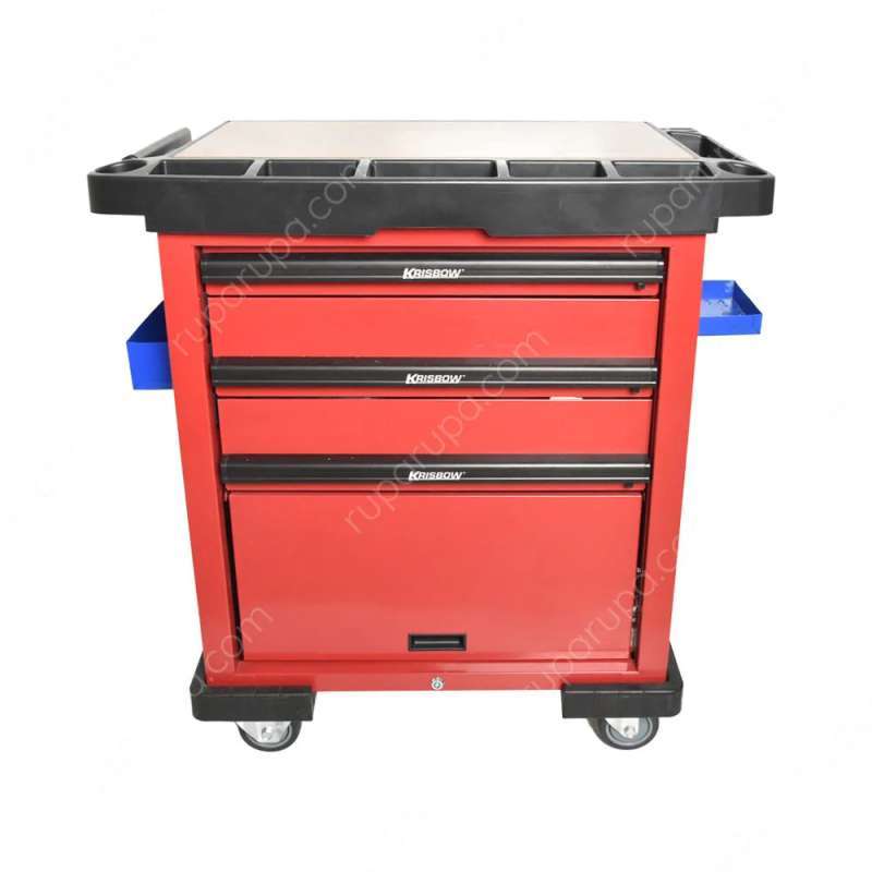 Jual Krisbow Lemari Bengkel Perkakas Tool Box Cabinet Trolley 3 Drawer Lrtd Di Seller Wafi Store ...