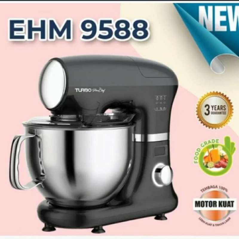Jual TURBO stand mixer pro chef EHM 9588 - with meat grinder - original ...