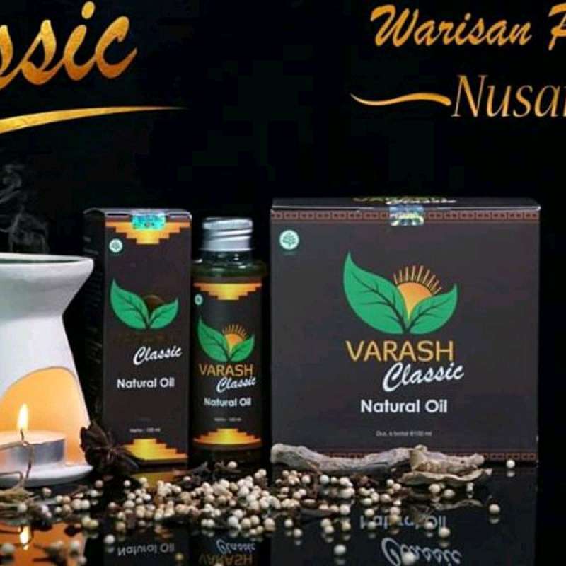 Promo Varash classic natural oil minyak urut minyak BALUR 100ml Diskon 30% di Seller R.A.M.A S.T ...