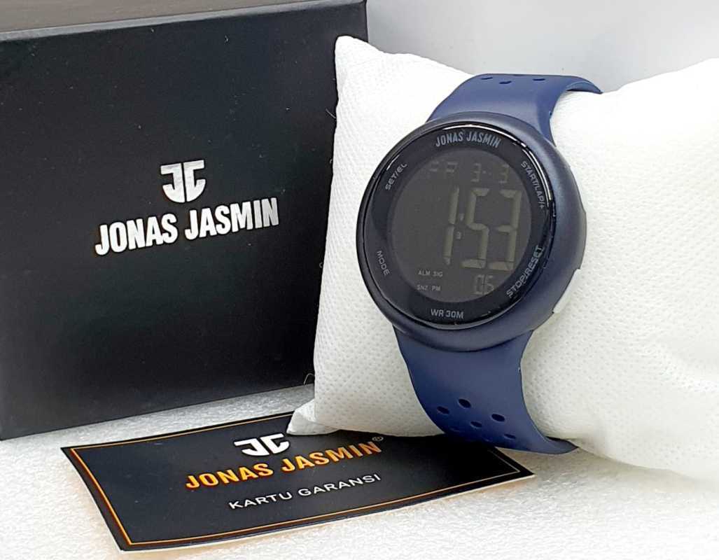 Promo Jam Tangan Pria dan Wanita JONAS JASMIN ORIGINAL Strap Rubber ...