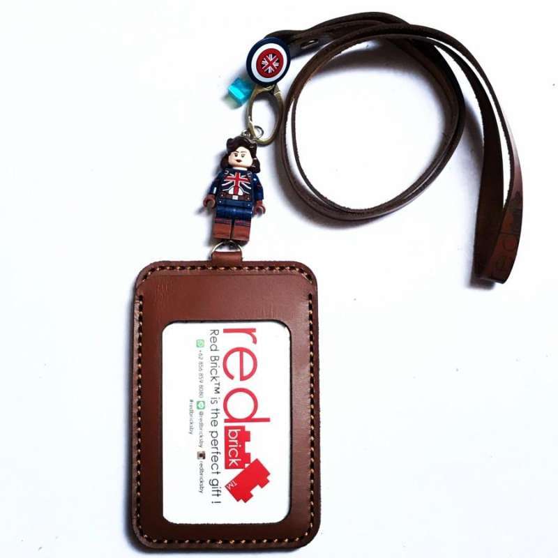 Jual LEGO Captain Carter Name Tag Genuine Leather di Seller Red Brick ...