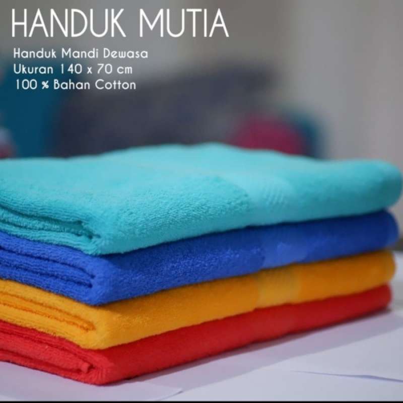 Jual Handuk Mutia 70 x 140 Original, Tebal dan lembut di Seller AZALYA ...