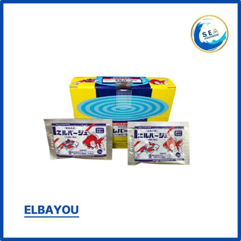 Jual ELBAYOU ELbayu Obat Penyakit ikan sakit - Penyakit Infeksi 5gr di ...