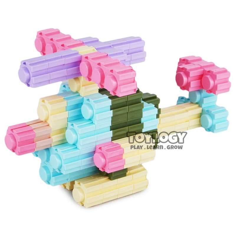 Jual Toylogy Mainan Edukasi Anak Smart Block Building Blocks Puzzle ...