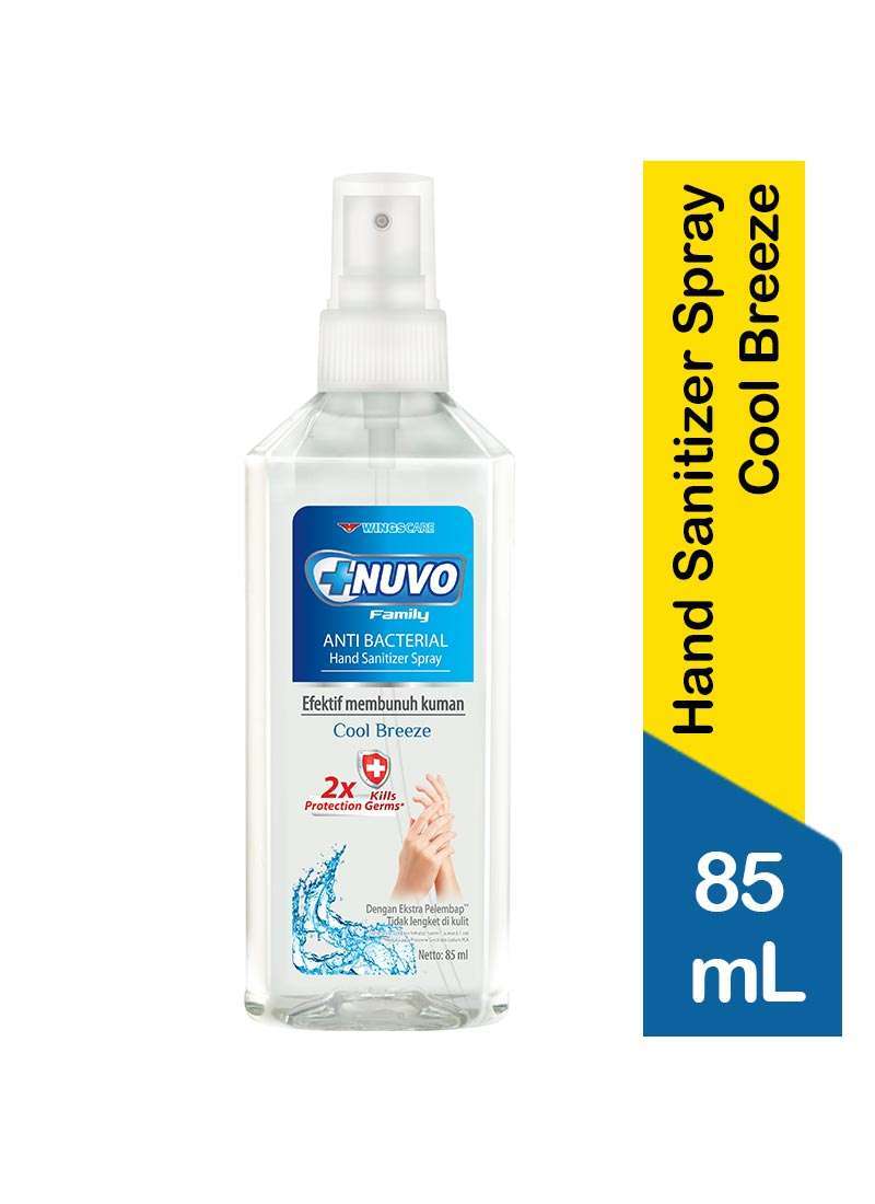 Jual Nuvo Hand Sanitizer Spray Cool Breeze 85 ml di Seller padimasprima ...