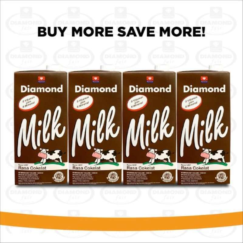 Jual Promo Special Diamond Milk Uht Chocolate 1lt Di Seller Diamondfair ...