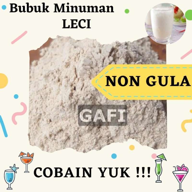 Jual Bubuk Minuman Rasa Leci Non Gula 1Kg Minuman Boba Aneka Instan di ...