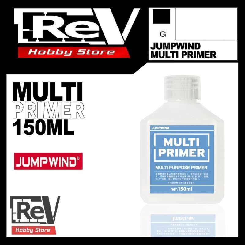 Jual Jumpwind Multi Primer 150 Ml Cat Dasar Gundam Model Kit Mg Hg Pg ...