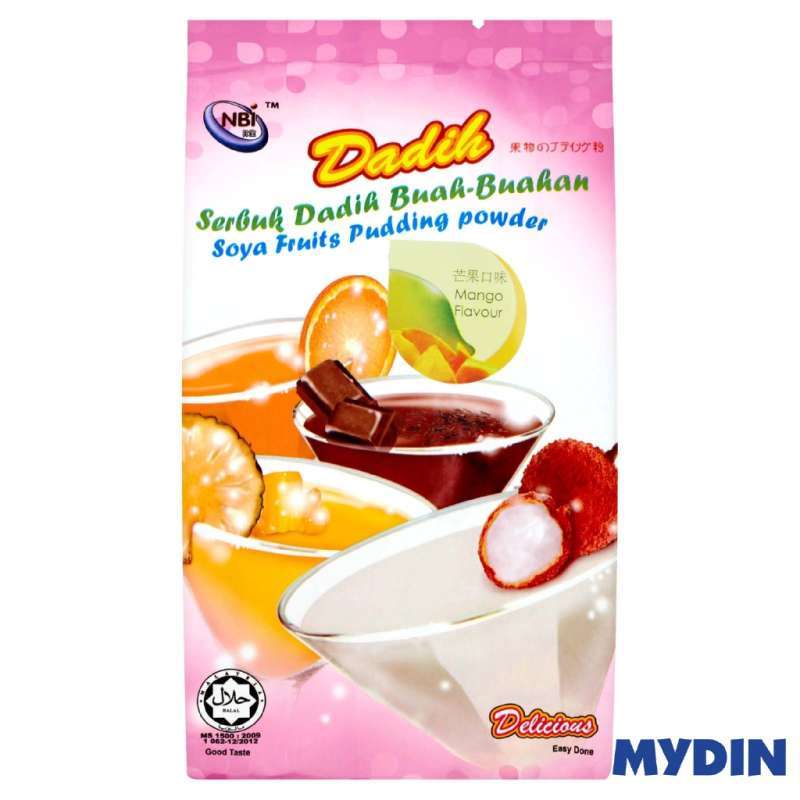 Jual NBI Dadih Soya Fruits Pudding Powder Mango Flavour 380g # ...