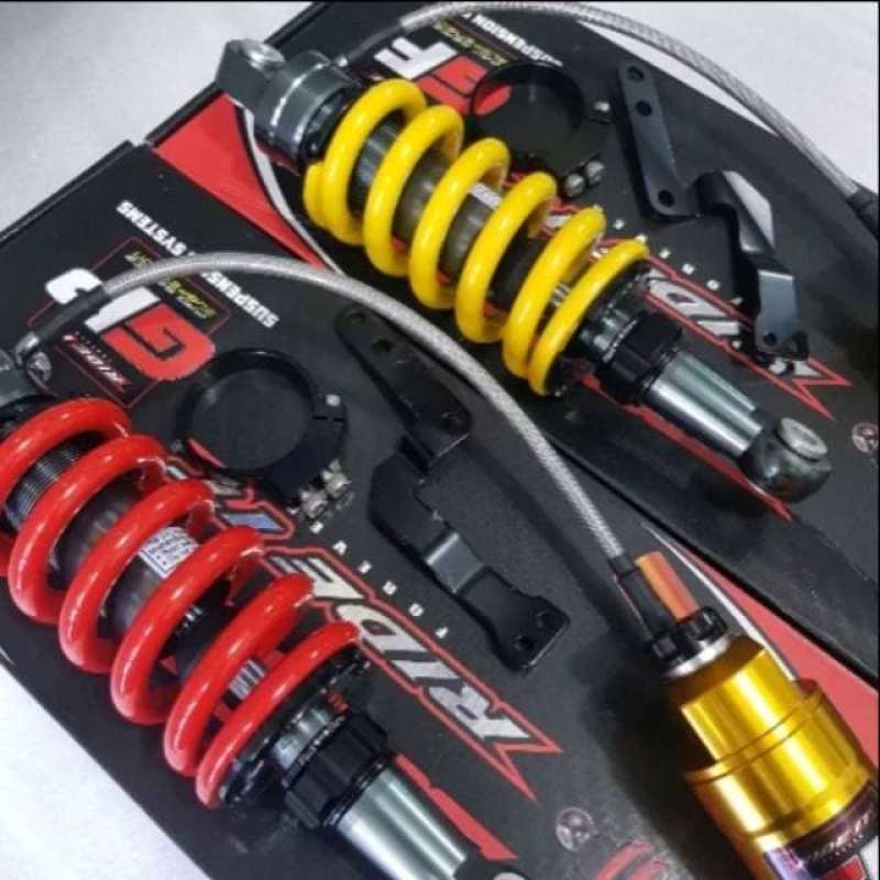 Promo monoshock satria fu gp series double click fungsi / shock ...