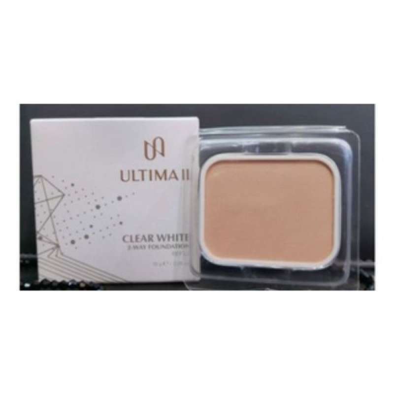 Jual ULTIMA II CLEAR WHITE 2 WAY FOUNDATION REFILL di Seller TOKO ASIA ...