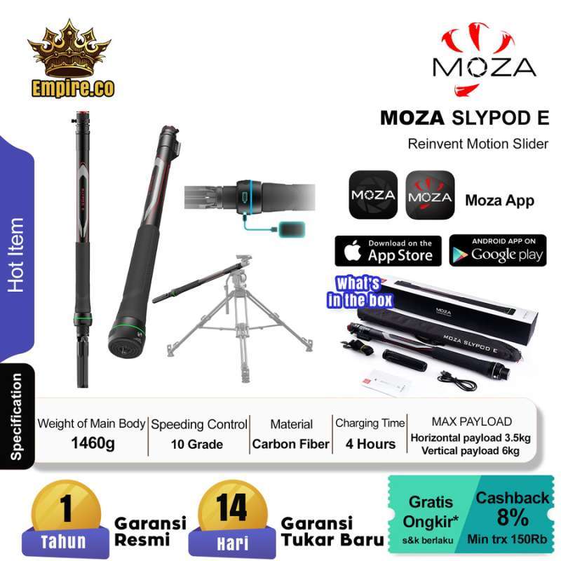 Promo Moza Slypod E Motorized Monopod Diskon 14% Di Seller Empire Co - Kamal Muara, Kota Jakarta ...