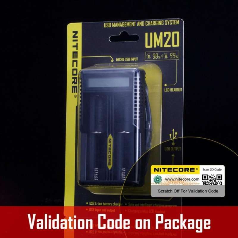 Jual NITECORE Universal Battery Charger for Li-ion with LCD - UM10 ...