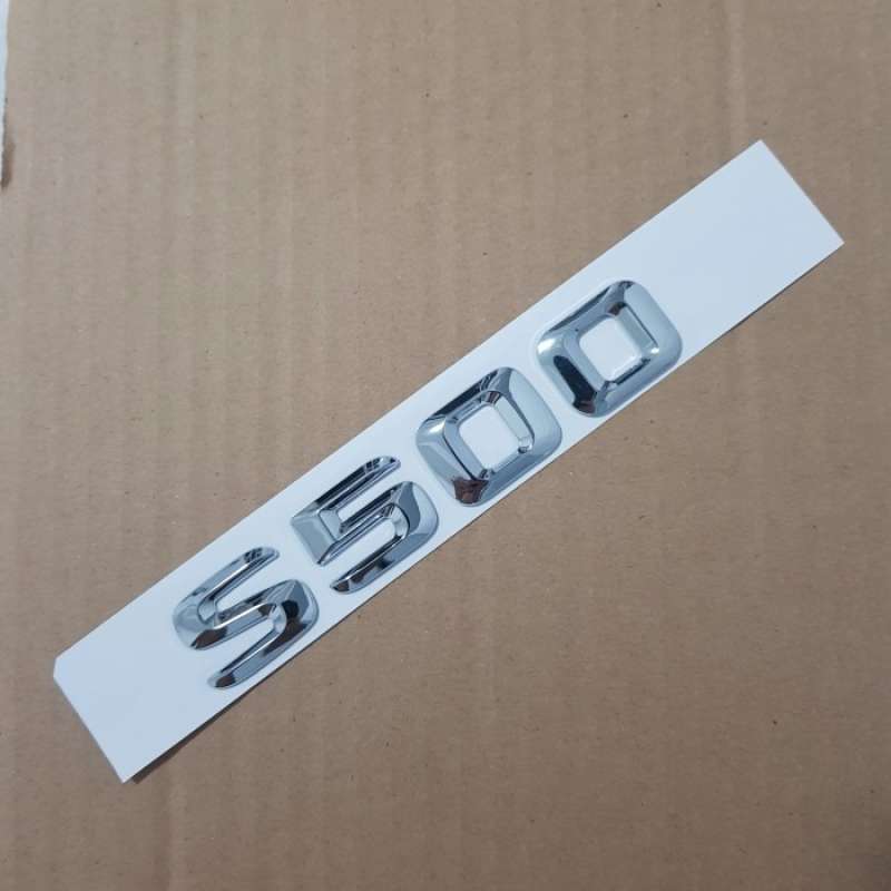 Promo Emblem S500 Mercedes Benz / Emblem Tulisan S500 Mercy Original ...