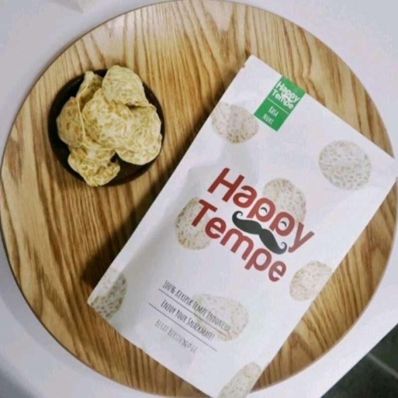 Jual KRIPIK TEMPE KHAS INDONESIA RENYAH DAN GURIH , HAPPY TEMPE 60gr ...