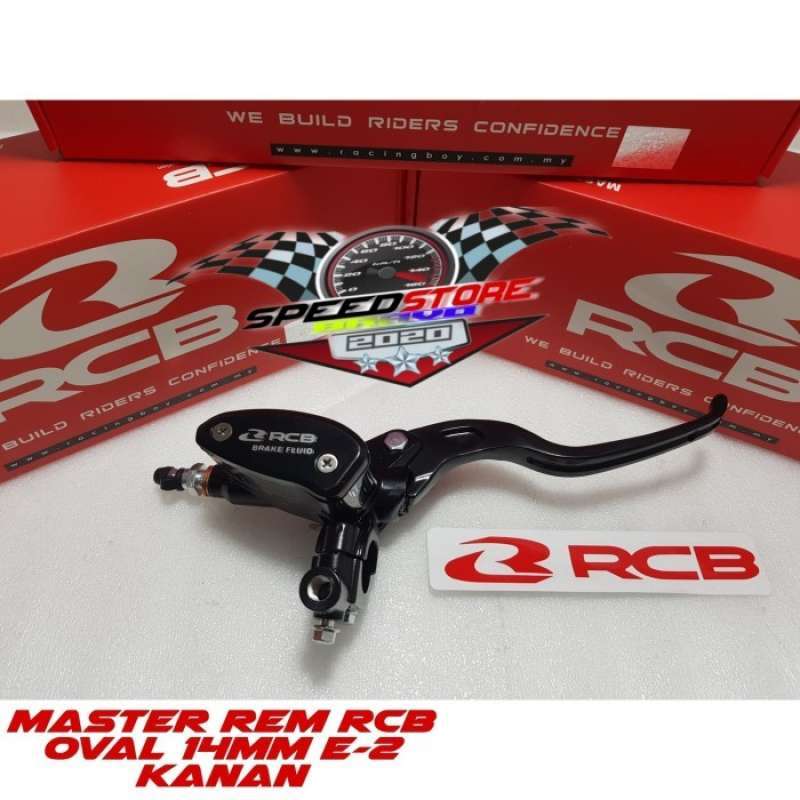 Promo master rem rcb e2 14mm tabung oval kanan dan kiri satuan - RH ...