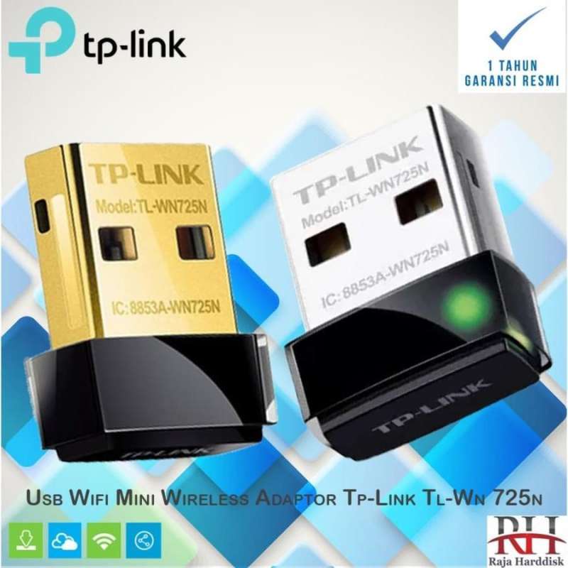 Jual Usb Wifi Mini Wireless Adaptor Tp-Link Tl-Wn 725n di Seller Raja ...