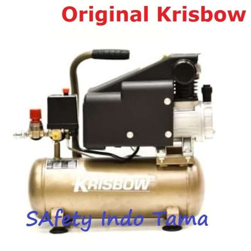 Jual Krisbow Kompresor Angin 1hp 8l 8bar 1ph Original Garansi Di Seller ...