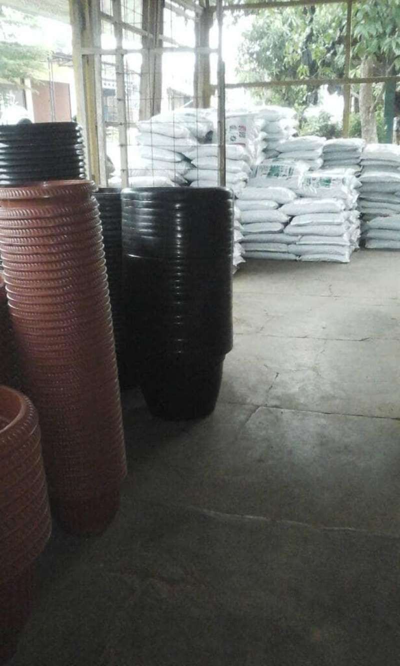 Jual Pot Tanaman Plastik Simba Diameter 30 - Hitam Di Seller Jasa ...
