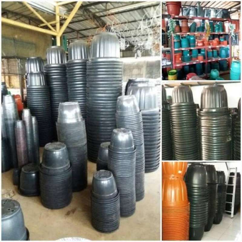 Jual Pot Tanaman Plastik Simba Diameter 30 - Hitam Di Seller Jasa ...