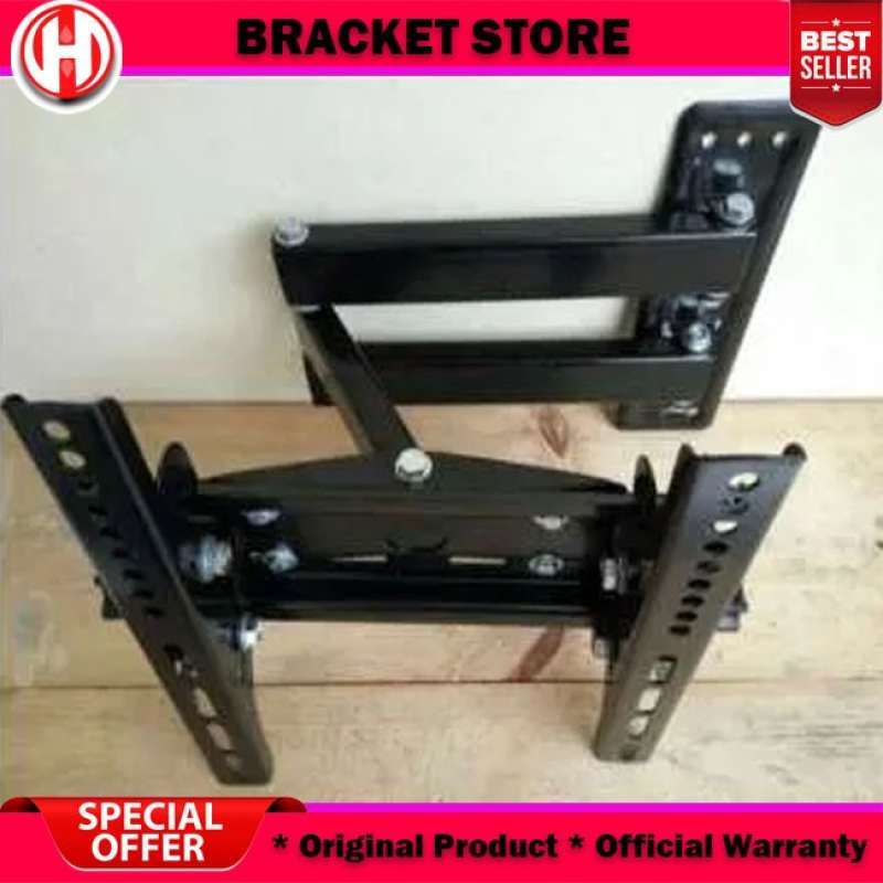 Jual Bracket tv/Brecket tv/Breket TV swivel 24 sampai 43 Inch di Seller ...