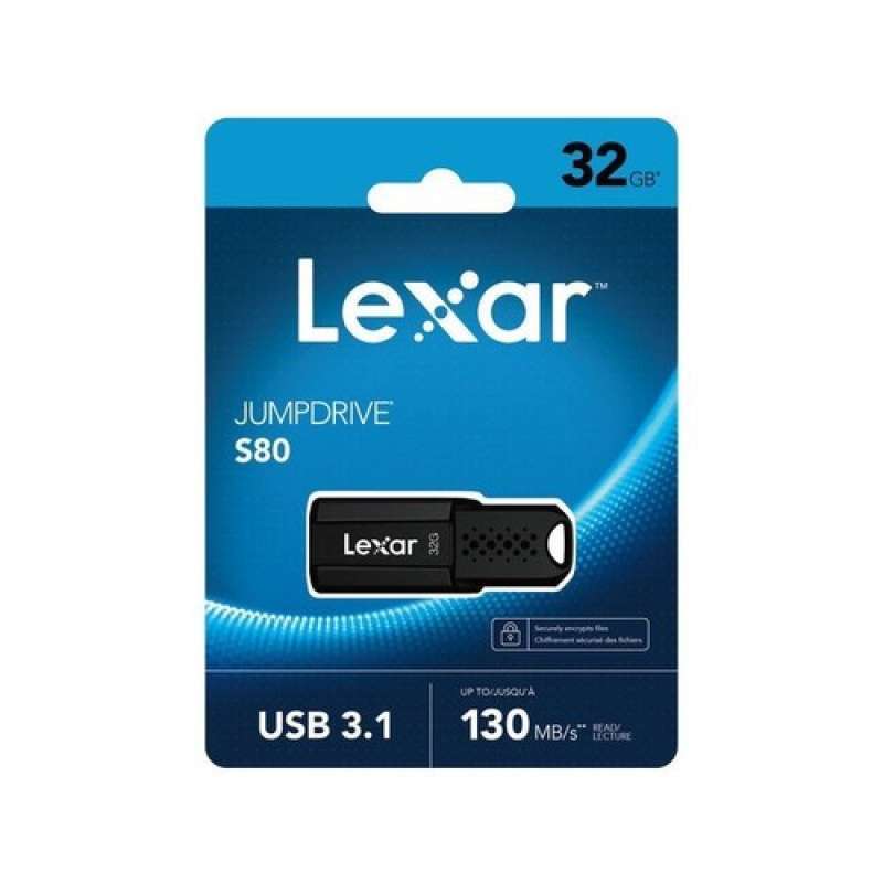 Jual Lexar Flashdisk 32gb Jumpdrive S80 Usb 3.1 Di Seller Lexar ...