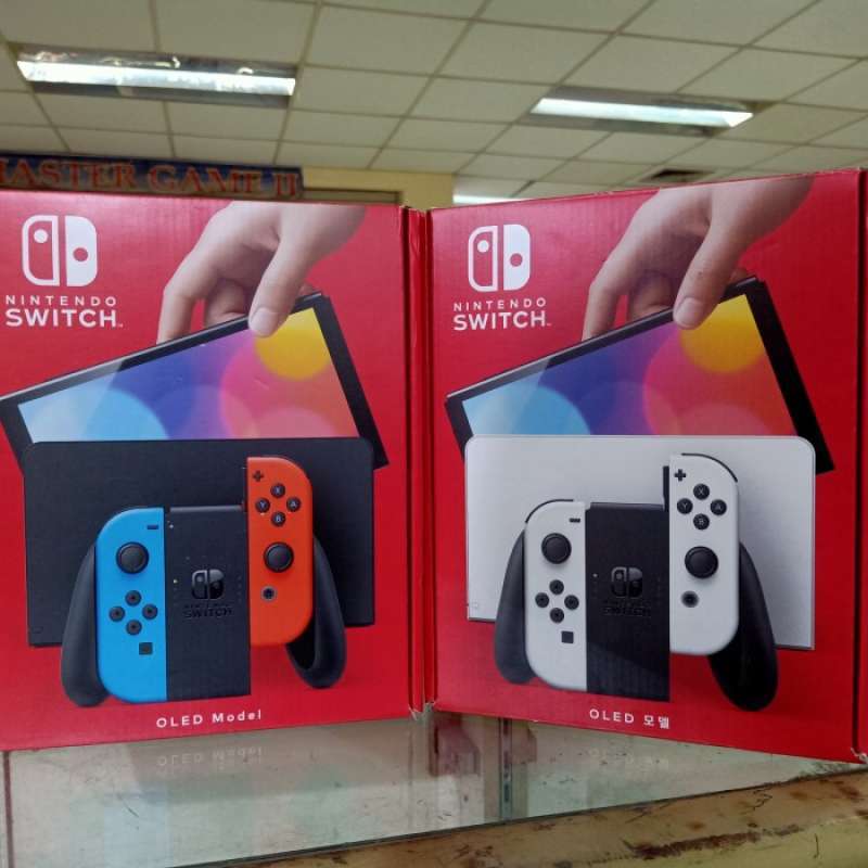 Promo nintendo switch OLED cfw DUAL BOOT 128gb 256gb 512gb BANYAK BONUS di Seller upper game ...