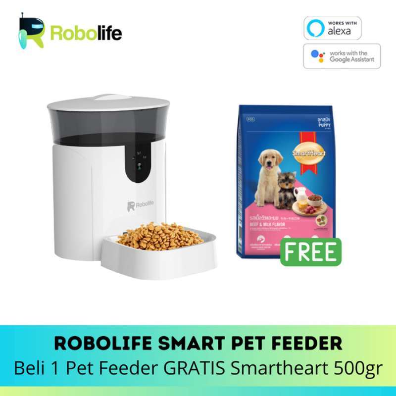 Promo Robolife Smart Pet Feeder Diskon 23% di Seller Kamupet - Duri ...