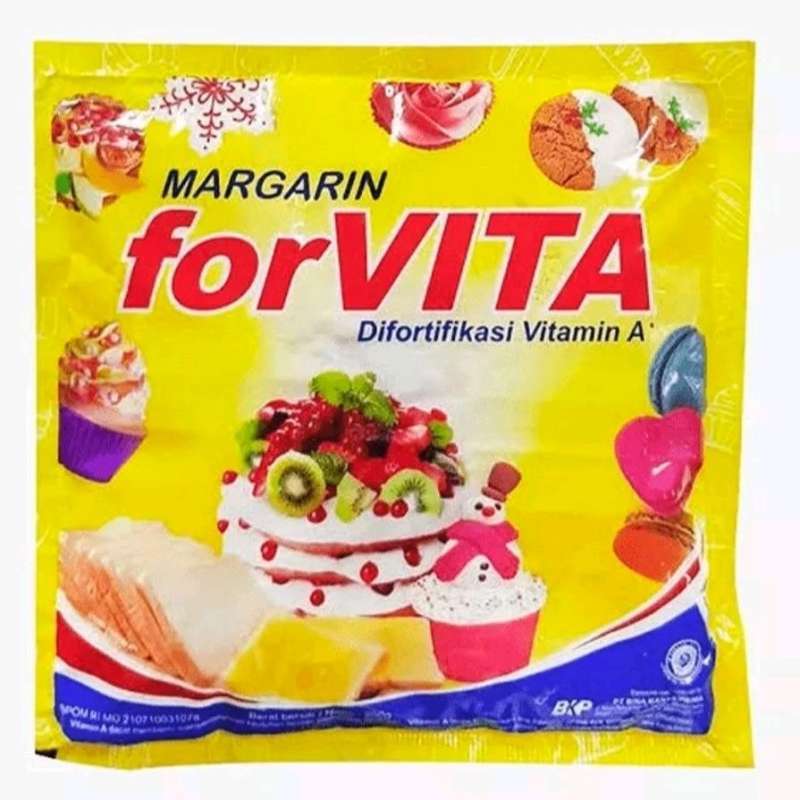 Jual FORVITA 200 GRAM / MARGARINE FORVITA 200 GRAM (1Dus x 60pcs) di ...