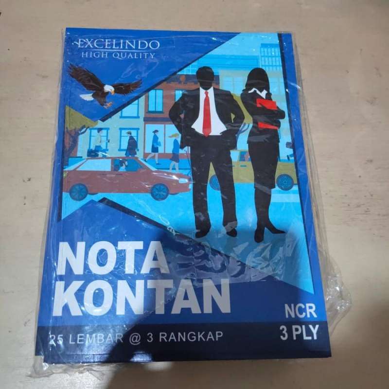 Jual Nota Kontan Besar 3 Ply Excelindo Isi 10 Buku di Seller ATK SUKSES ...