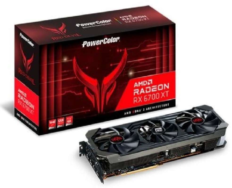 Jual POWERCOLOR RED DEVIL AMD RADEON RX6700XT RX 6700 XT 12GB GDDR6 192 ...