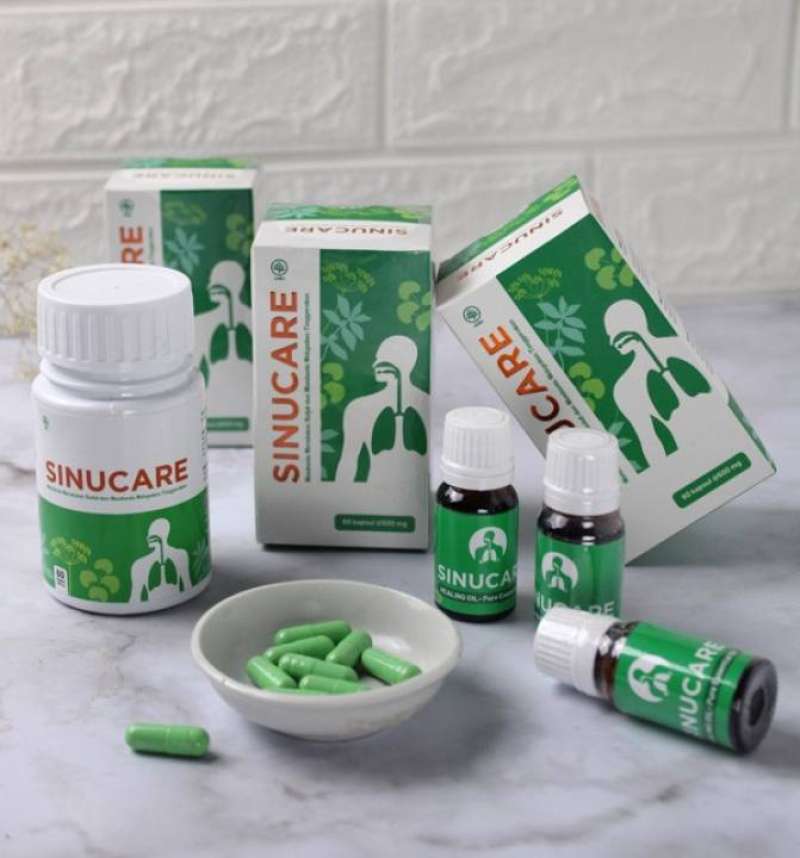 Jual SINUCARE Obat Sinusitis SINUCARE Original 60 Kapsul Batuk, Pilek ...