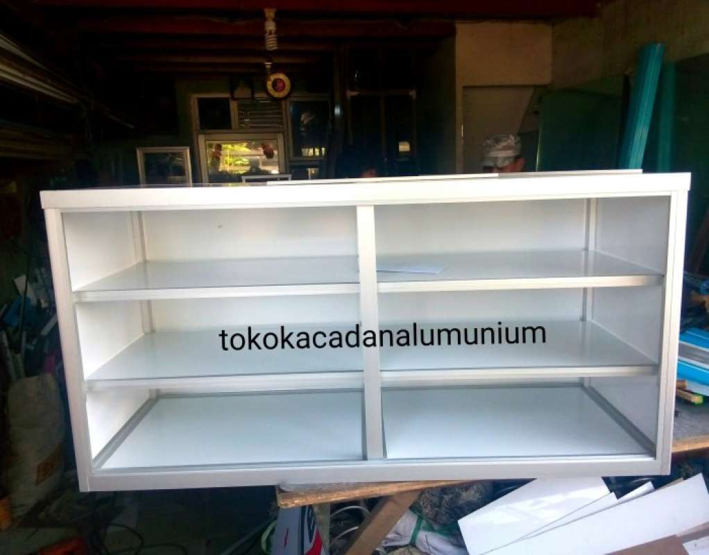 Jual Lemari alumunium composite panel kitchen set, kaca etalase ...