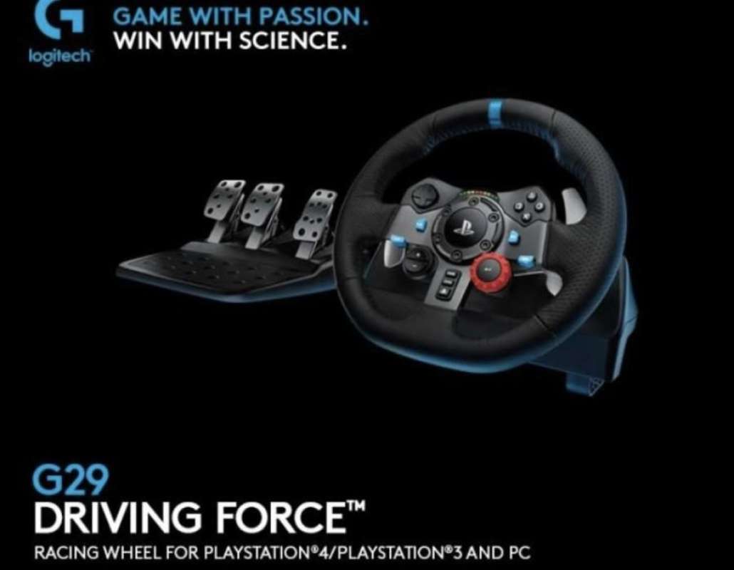 Jual Logitech G29 Driving Force Racing Wheel Simulator For PC PS4 PS5 ...