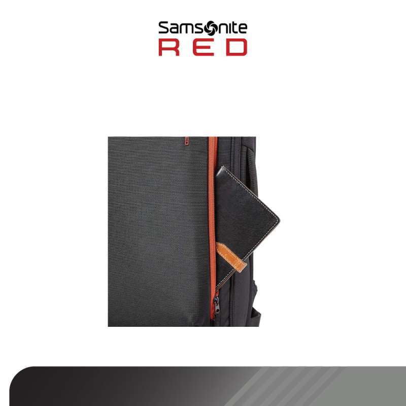 Jual Samsonite Red Label Domann Backpack - Black/orange Di Seller House ...