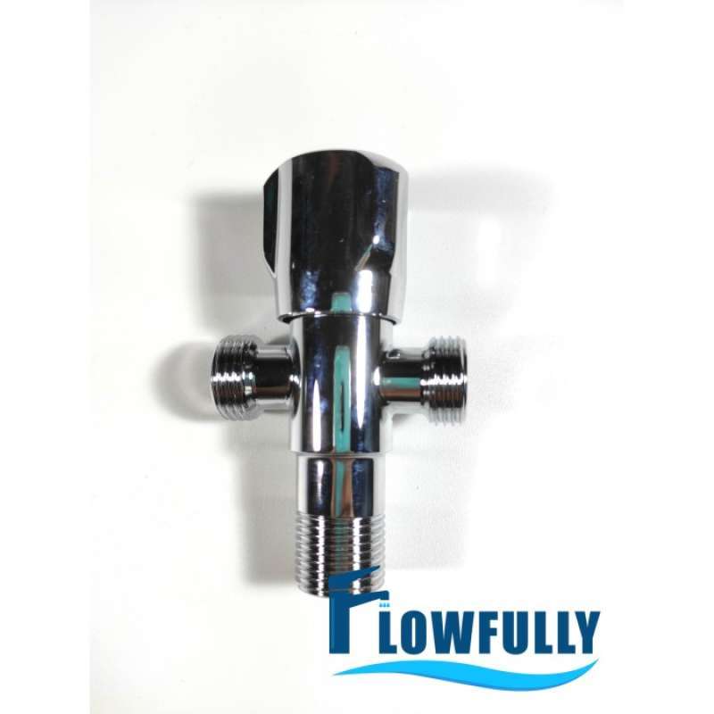 Jual Stop Kran 1/2 Inch Unnu 2 Lubang Avss02 Di Seller Flowfully ...