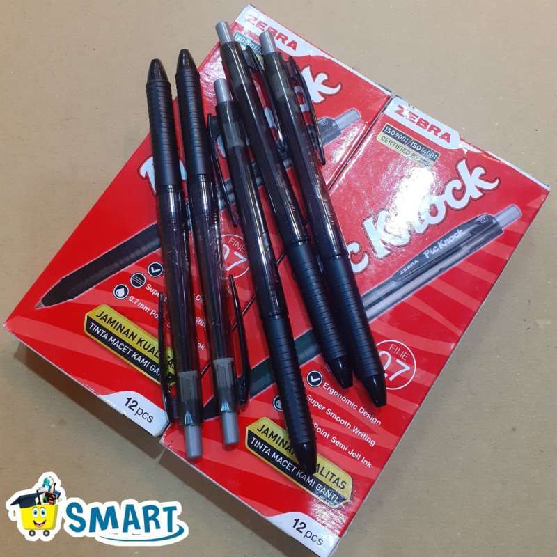 Jual ZEBRA BALLPOINT PIC KNOCK di Seller Smart Stationery - Kab ...